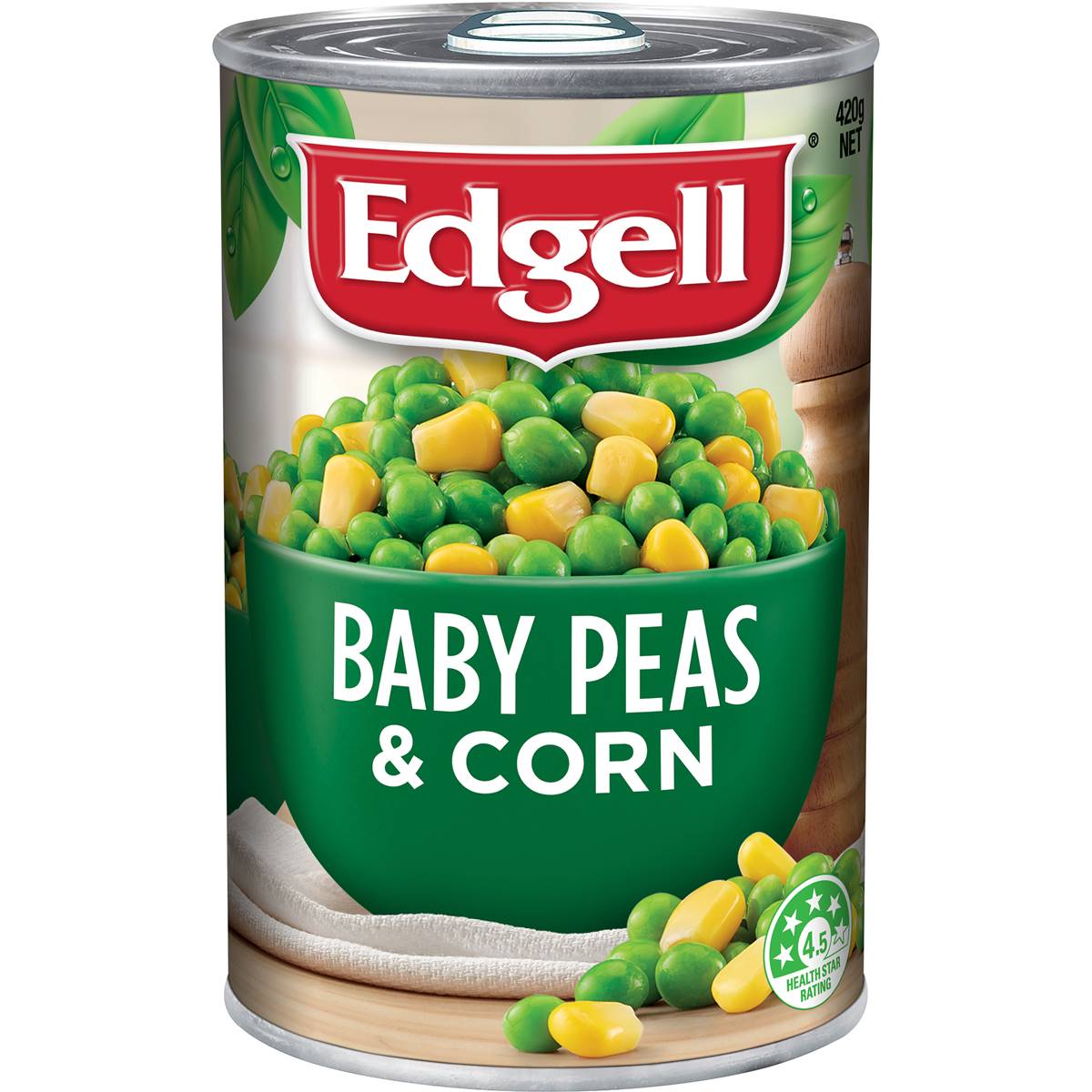 Dairy Free - Edgell Baby Peas & Corn Baby Peas & Super Sweet Corn ...
