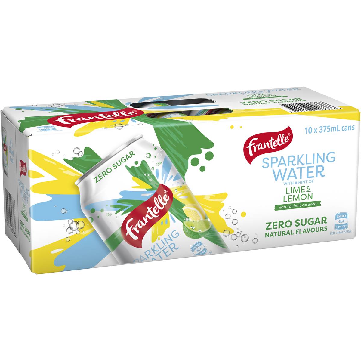 Gluten Free - Frantelle Lime & Lemon Sparkling Water | myWellabee