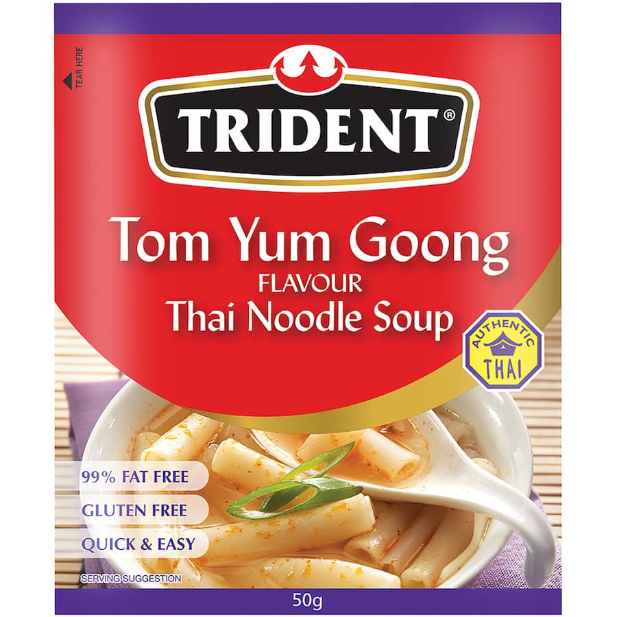 Gluten Free - Trident Instant Soup Tom Yum Goong Noodle | myWellabee