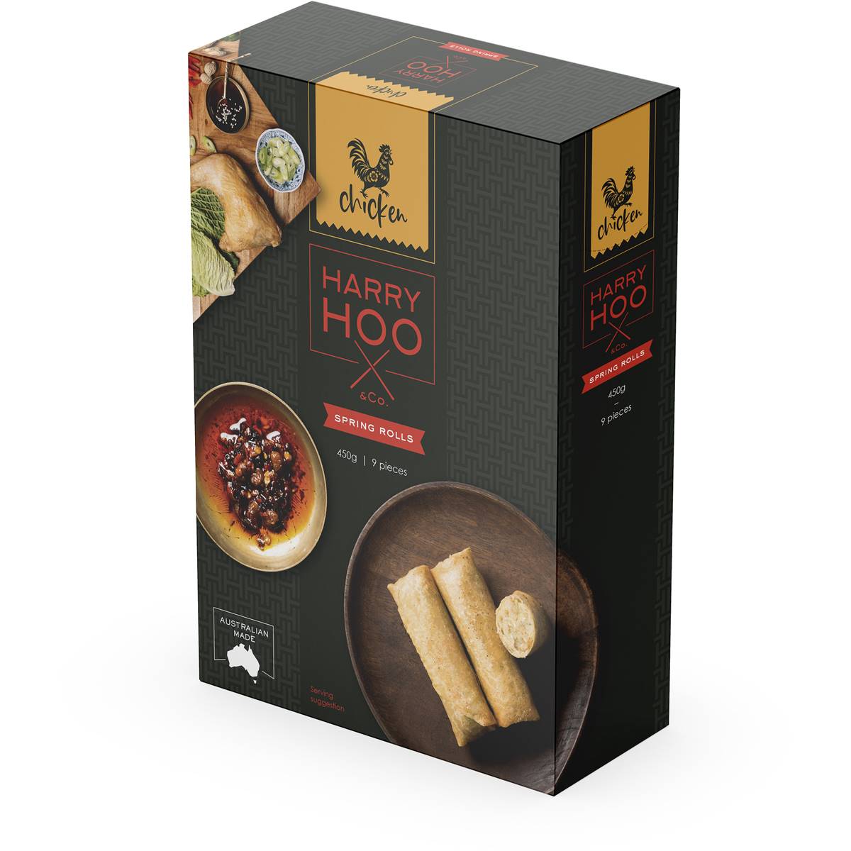 Made in Australia - Harry Hoo & Co Chicken Spring Rolls | myWellabee