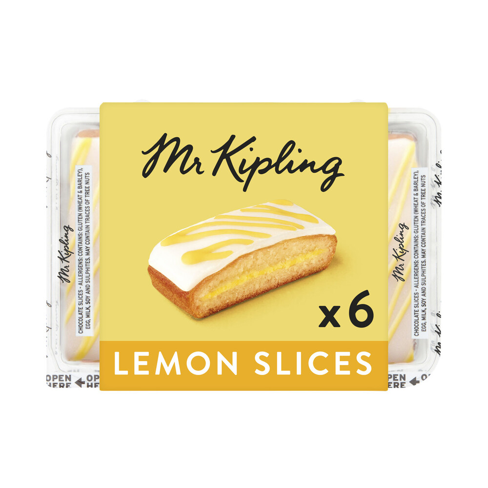 No Artificial Colours - Mr Kipling Lemon Slices | myWellabee