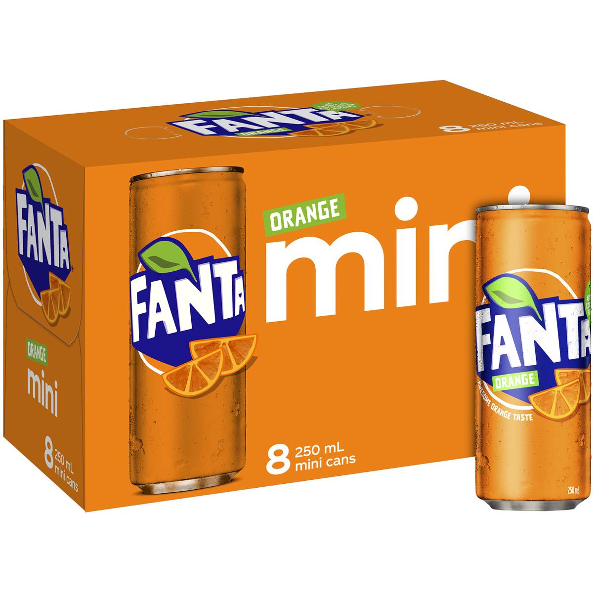 Gluten Free - Fanta Mini Orange Soft Drink Cans | myWellabee