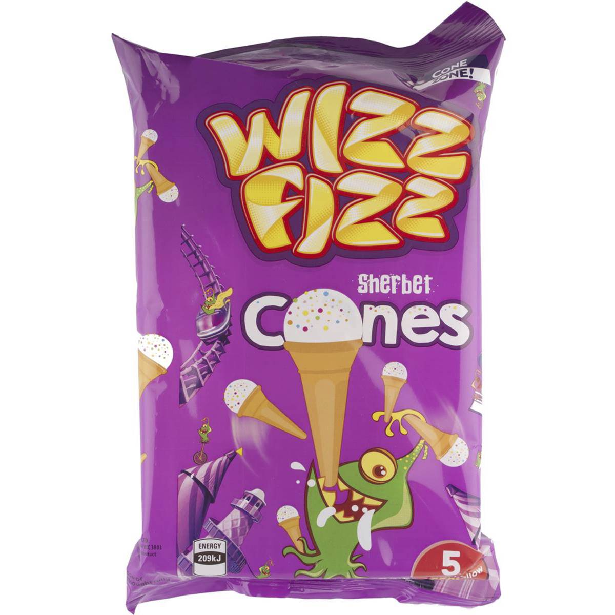 Made in Australia - Wizz Fizz Sherbet Cones | myWellabee