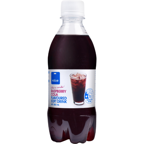 - Raspberry Cola Flavoured Soft Drink | myWellabee