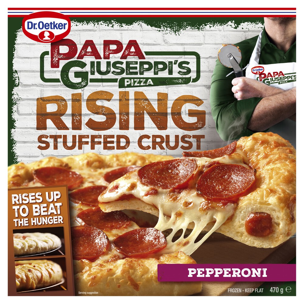 - Frozen Papa Giuseppi's Rising Stuffed Crust Pepperoni Pizza | myWellabee