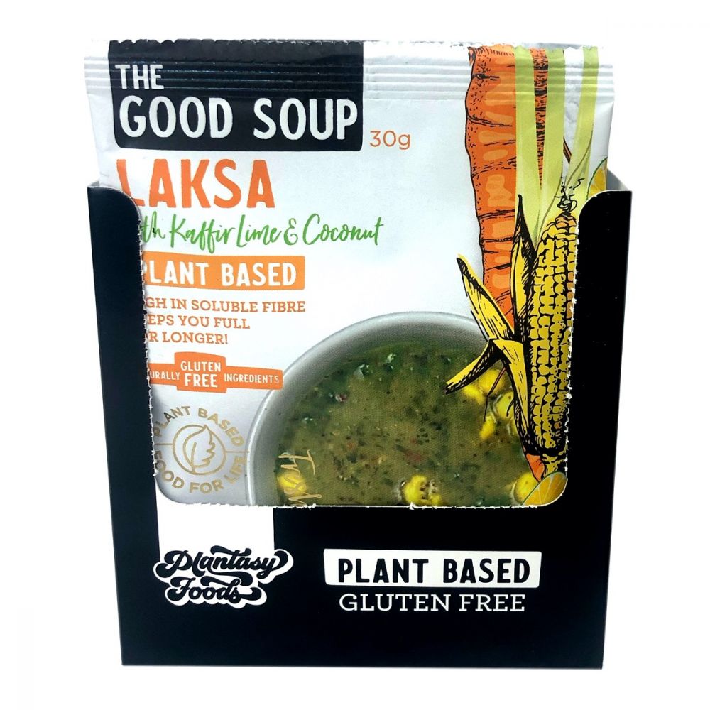 Gluten Free - Plant Based Soup Laksa 30G10 Sachets | myWellabee