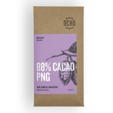Gluten Free - Ocho 88% Cacao Png | myWellabee