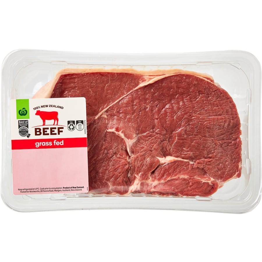 Made in New Zealand - Countdown Nz Grass Fed Beef Rump Steak 1-2 Pack ...
