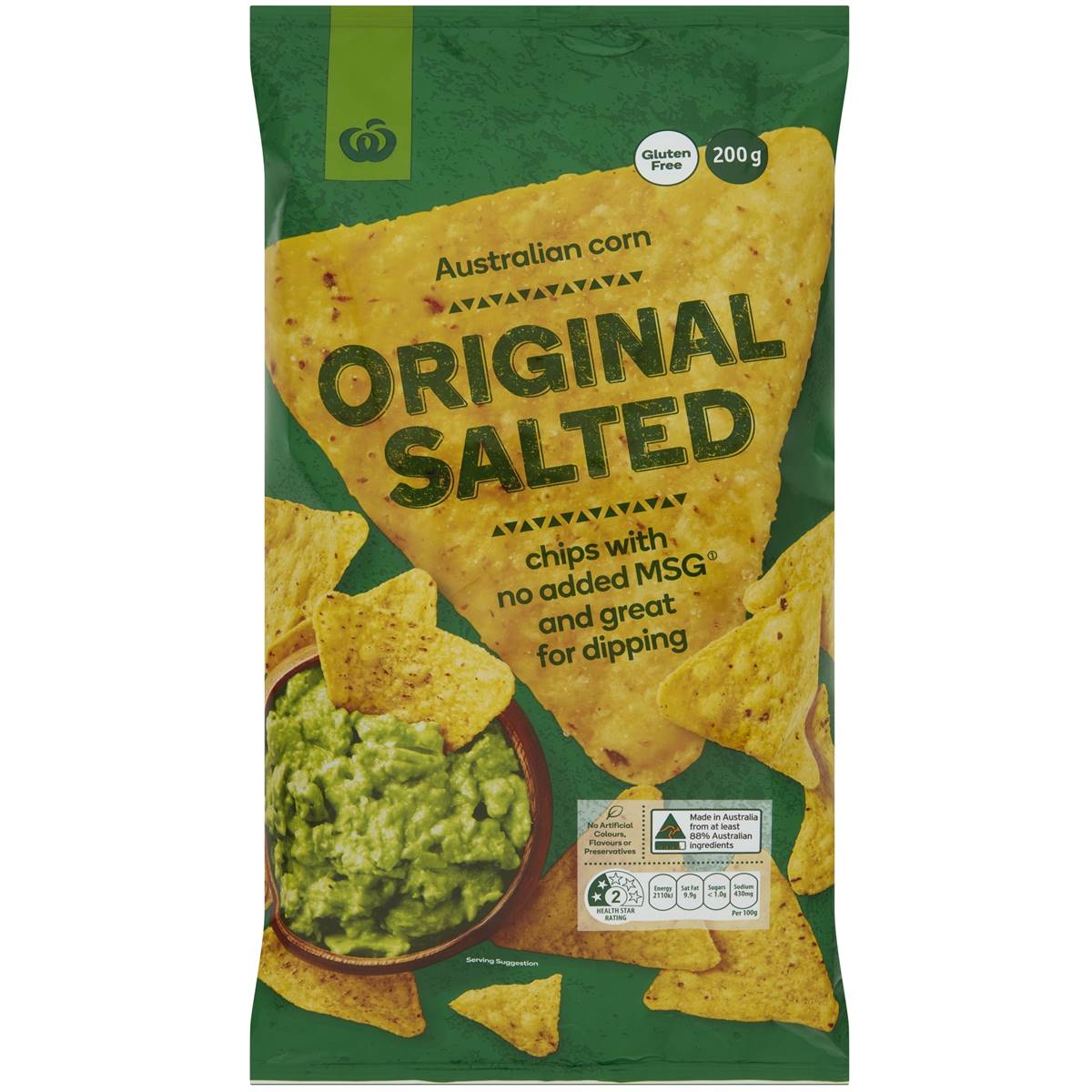 Gluten Free - Woolworths Corn Chips Original | myWellabee