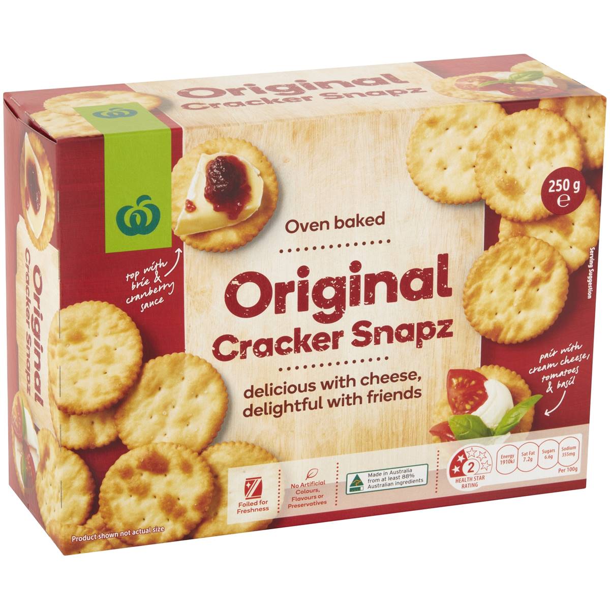 Made in Australia - Woolworths Original Cracker Snapz | myWellabee