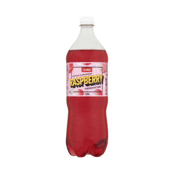 Sulphite Free - Coles Soft Drink Raspberry | myWellabee