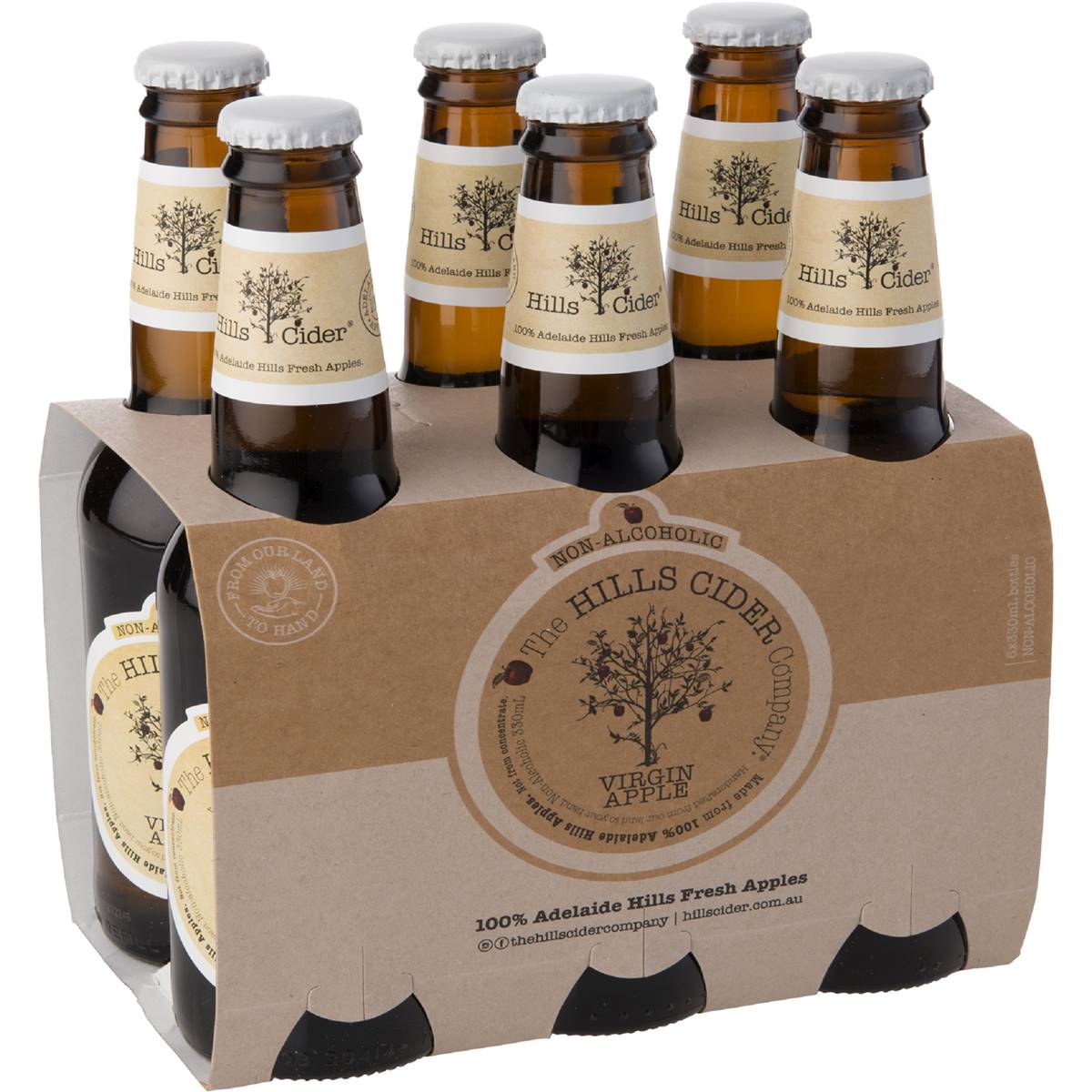- The Hills Cider Co Virgin Apple Cider Bottles 330ml X | myWellabee
