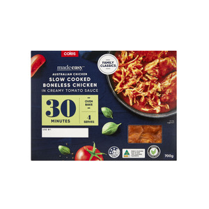 Made in Australia - Coles Family Classics Made Easy Slow Cooked Chicken ...
