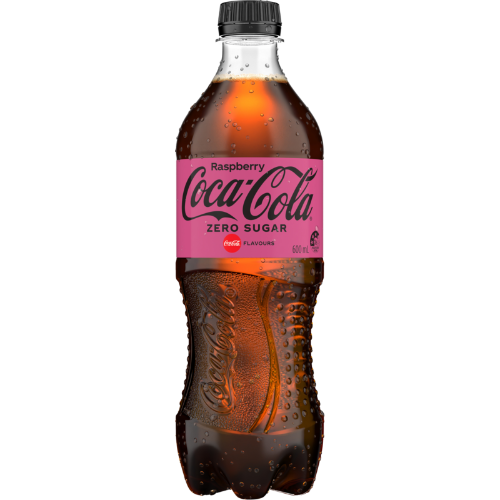 Contains Caffeine - Coca-Cola Zero Sugar Raspberry Soft Drink | myWellabee