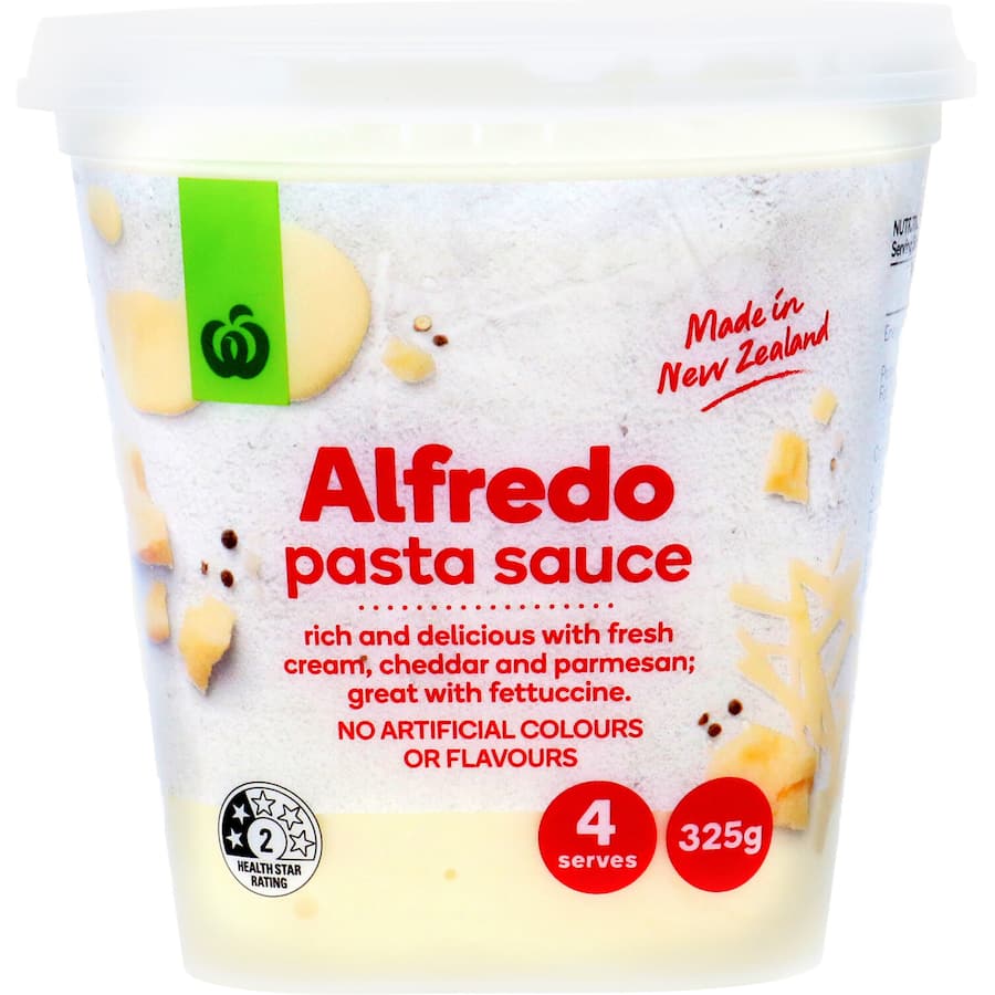 Made in New Zealand - Countdown Chilled Pasta Sauce Alfredo | myWellabee