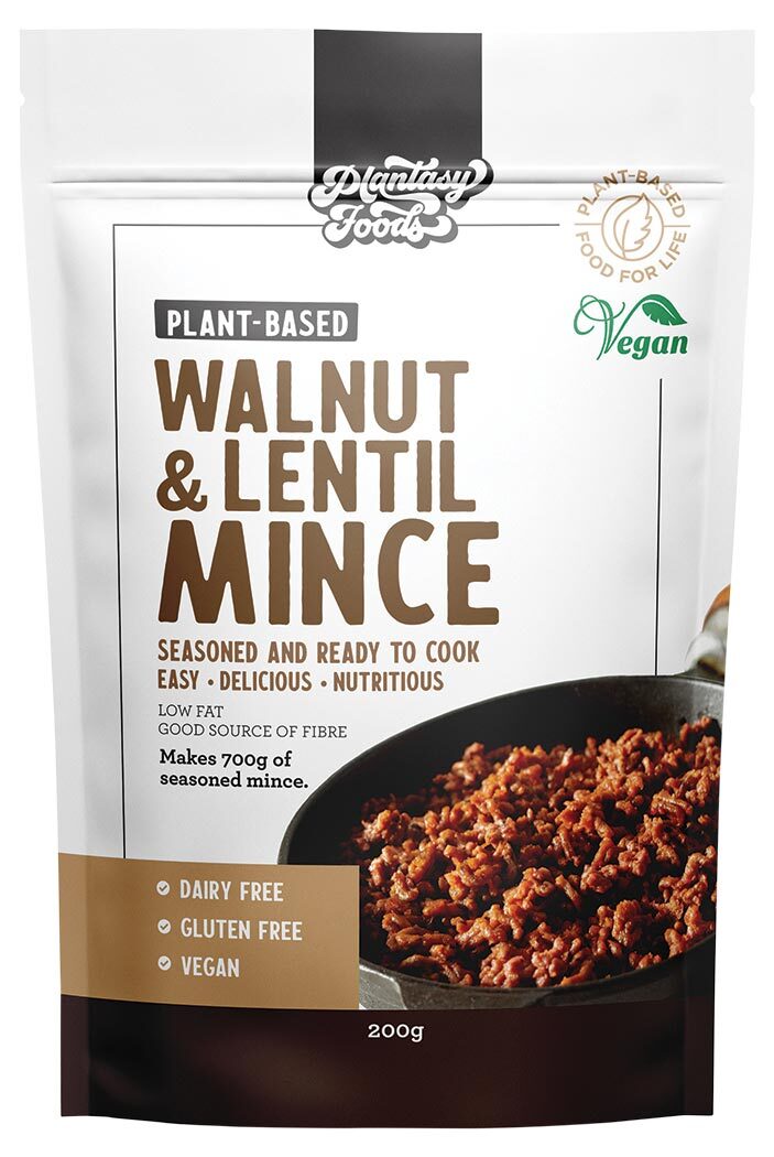 Low Fat/Fat Free - Walnut & Lentil Mince | myWellabee