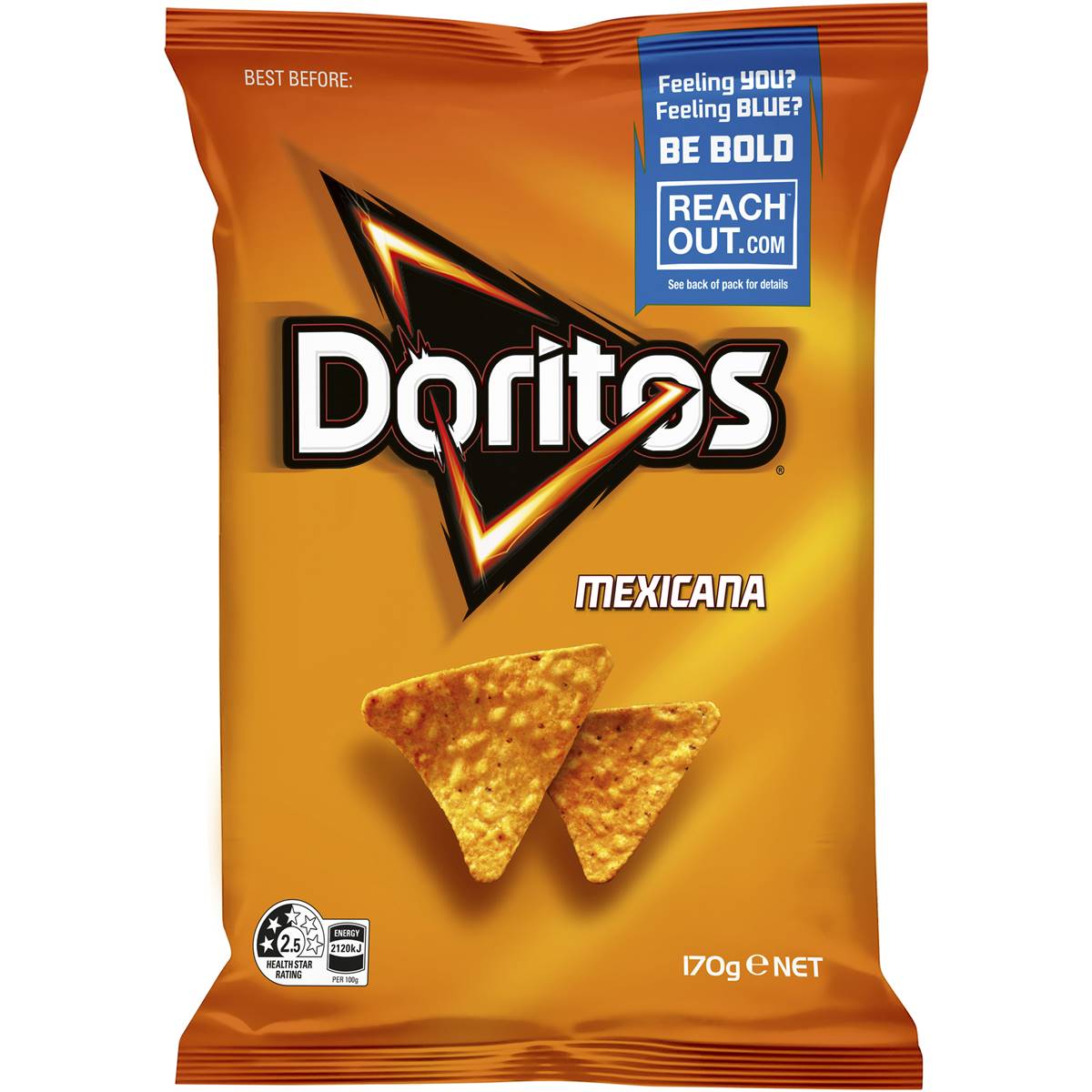 Made in Australia - Doritos Corn Chips Mexicana Share Pack | myWellabee