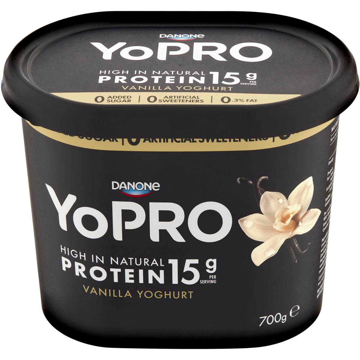 High Protein - Yopro High Protein Vanilla Greek Yoghurt | myWellabee
