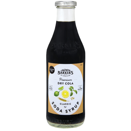 Non-GMO - Barker's Premium Dry Cola Classic Soda Syrup | myWellabee