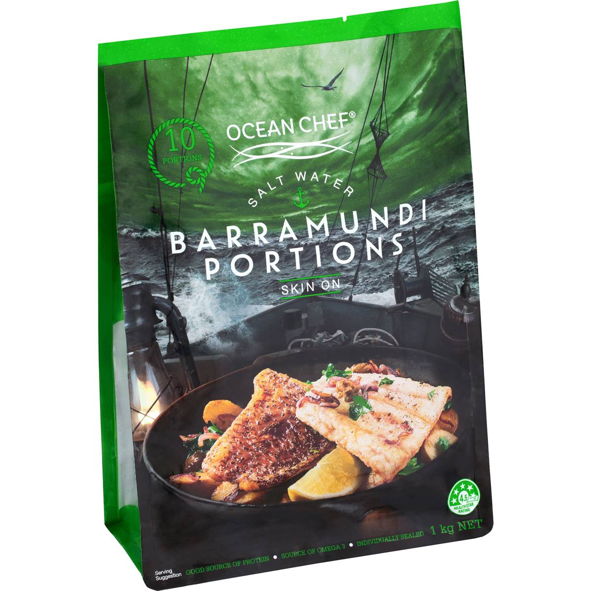 Dairy Free - Ocean Chef Barramundi Portions Skin On | myWellabee