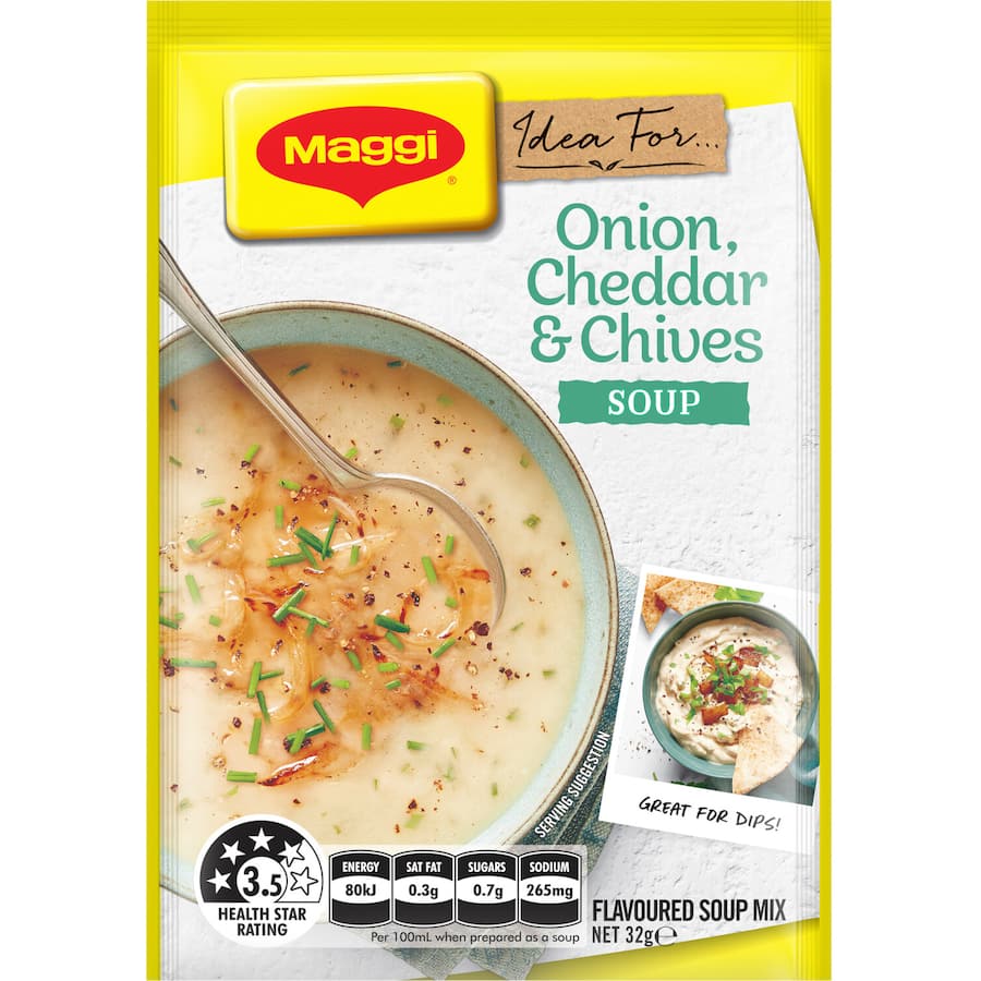 - Maggi Packet Soup Onion, Cheddar & Chives | myWellabee