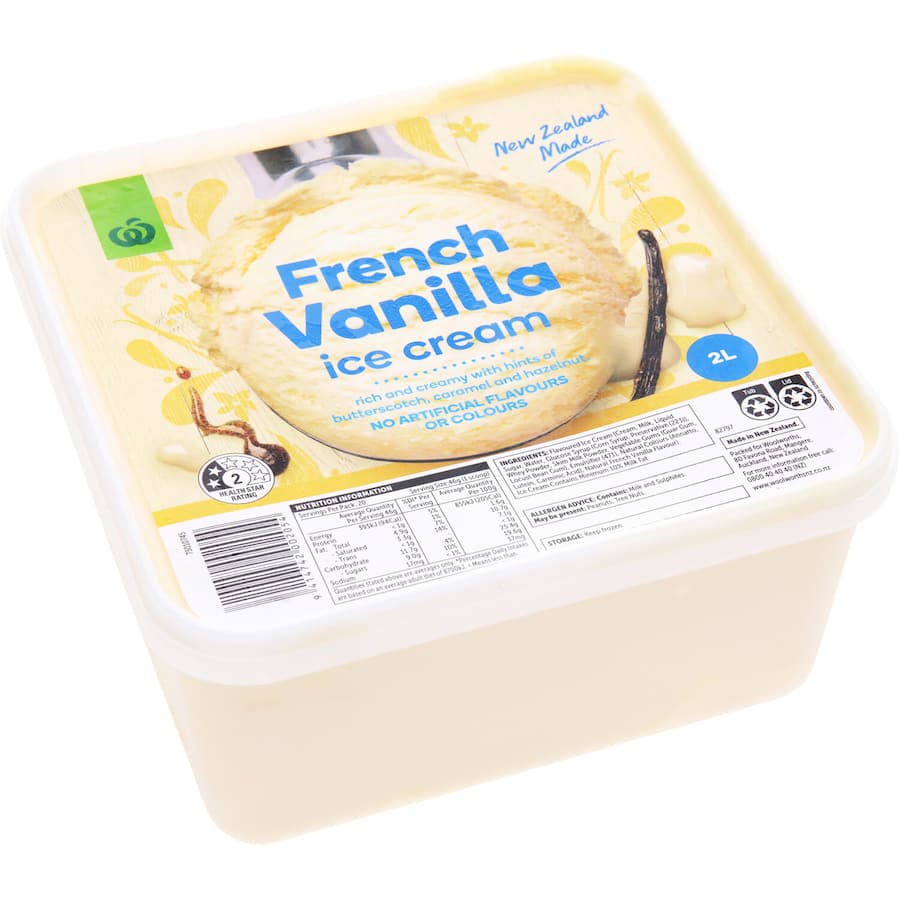 Gluten Free - Countdown Ice Cream French Vanilla | myWellabee