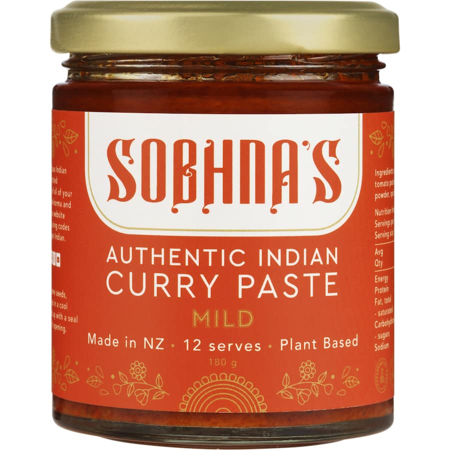Made in New Zealand - Sobhna's Curry Paste Mild | myWellabee
