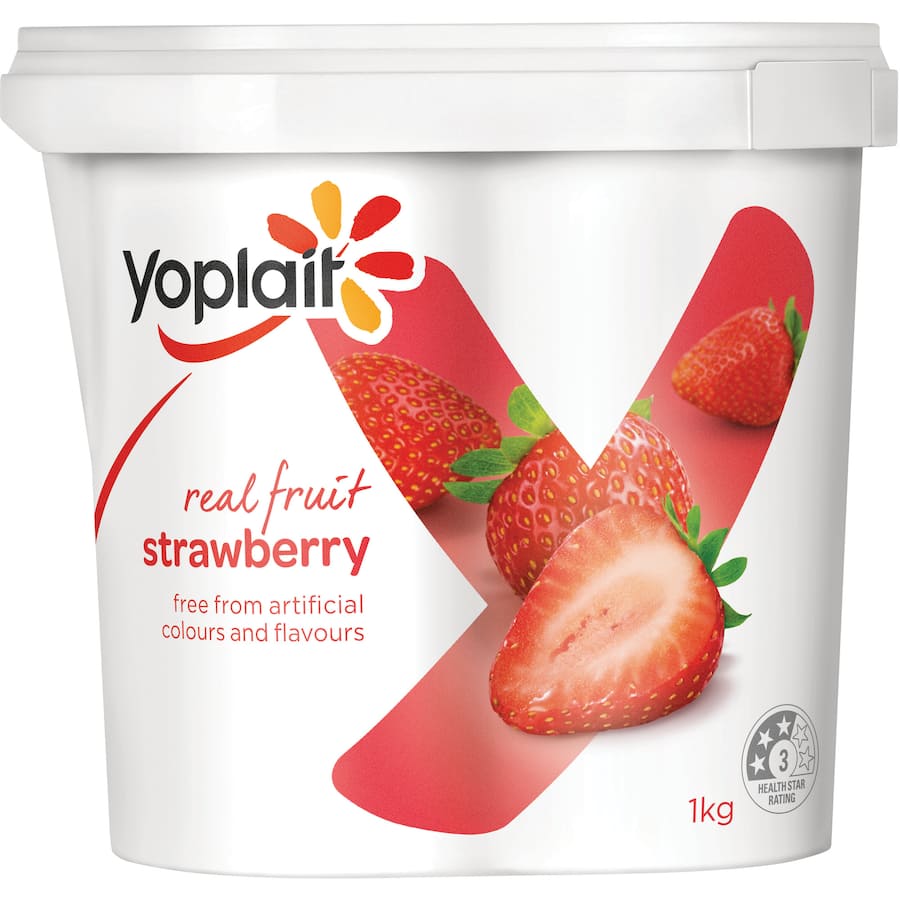Gluten Free - Yoplait Yoghurt Tub Strawberry | myWellabee