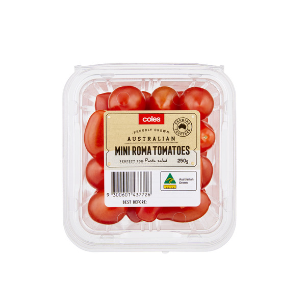 - Coles Grape Mini Roma Tomatoes | myWellabee