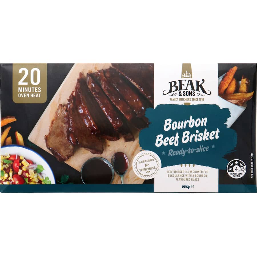 Gluten Free - Beak & Sons Beef Brisket Bourbon | myWellabee