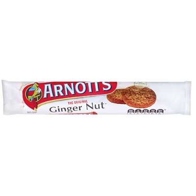 No Artificial Flavours - Arnott's Ginger Nut Biscuits | myWellabee