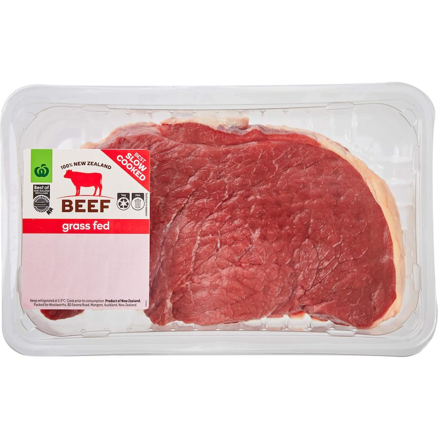 Made in New Zealand - Countdown Grass Fed Beef Topside Steak Nz 1-2 ...