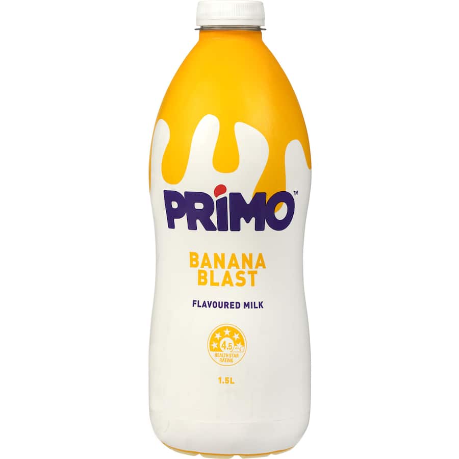 Made in New Zealand - Primo Flavoured Milk Banana | myWellabee