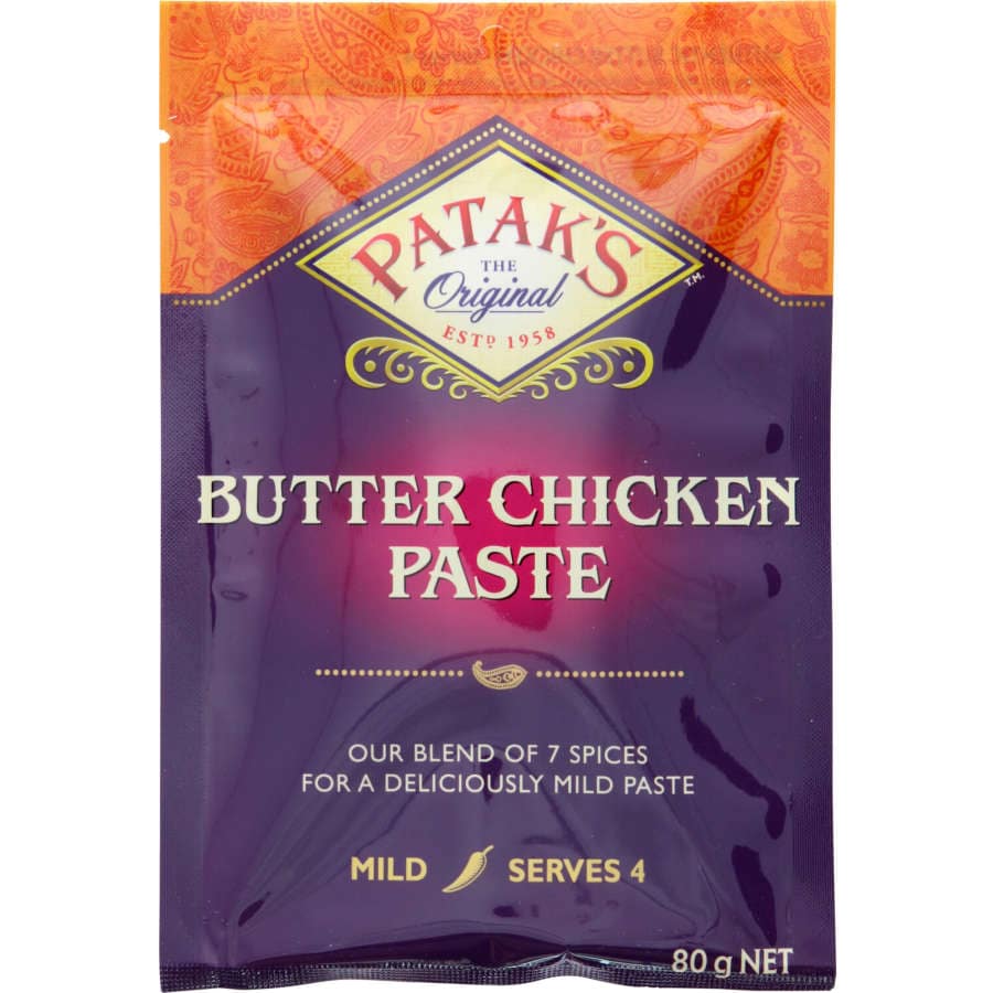 No Artificial Preservatives - Patak's Butter Chicken Paste | myWellabee