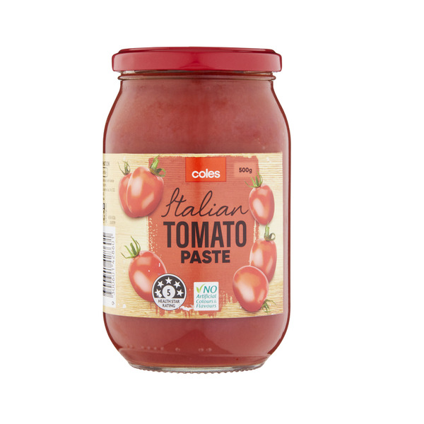 Dairy Free - Coles Italian Tomato Paste | myWellabee