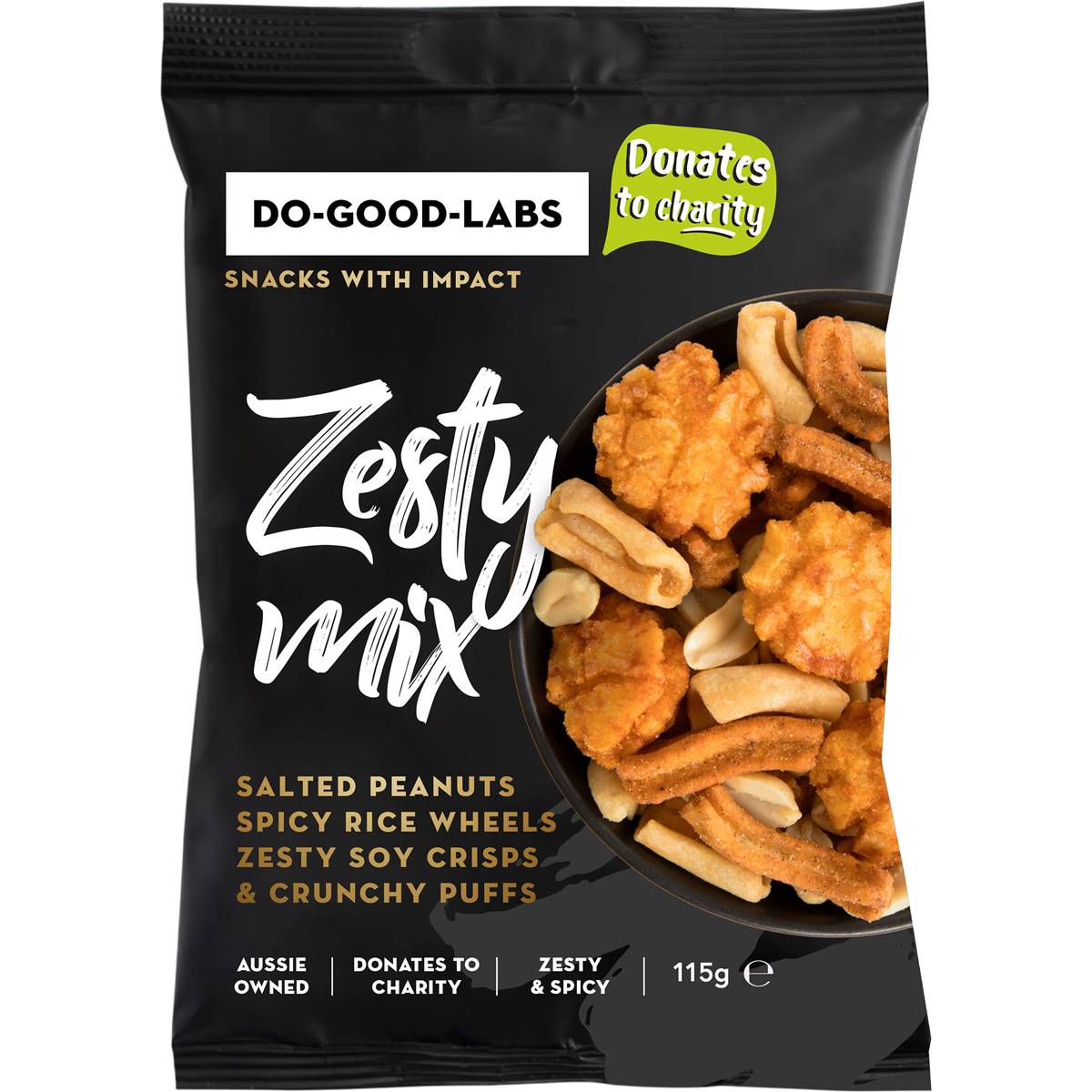 Gluten Free - Do Good Labs Zesty Mix Snack | myWellabee