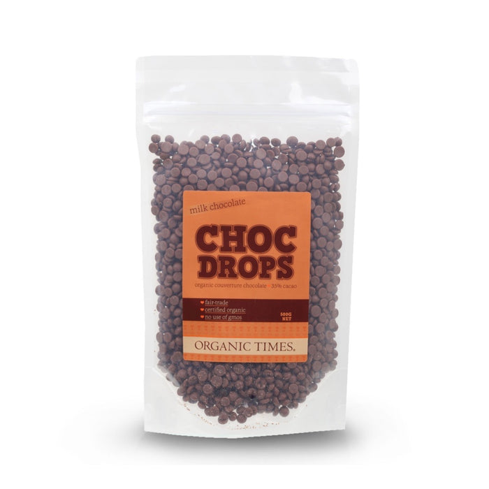 Certified Organic - Organic Milk Chocolate Drops | myWellabee