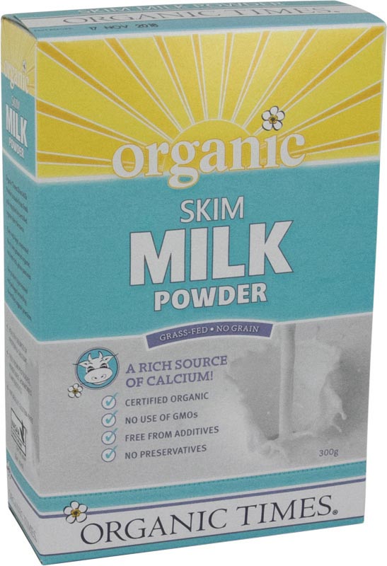 Certified Organic Organic Skim Milk Powder - myWellaBee
