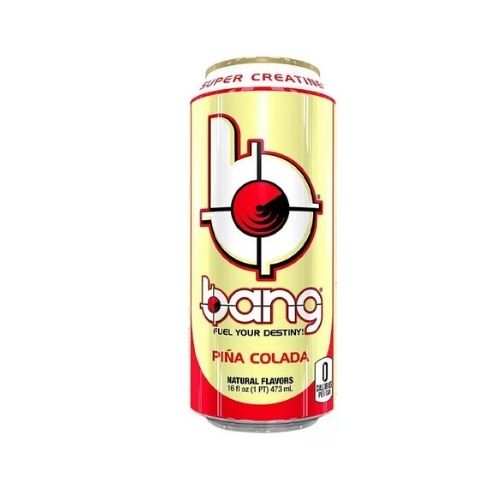 Contains Caffeine Bang Energy Drink - Pina Colada - myWellaBee